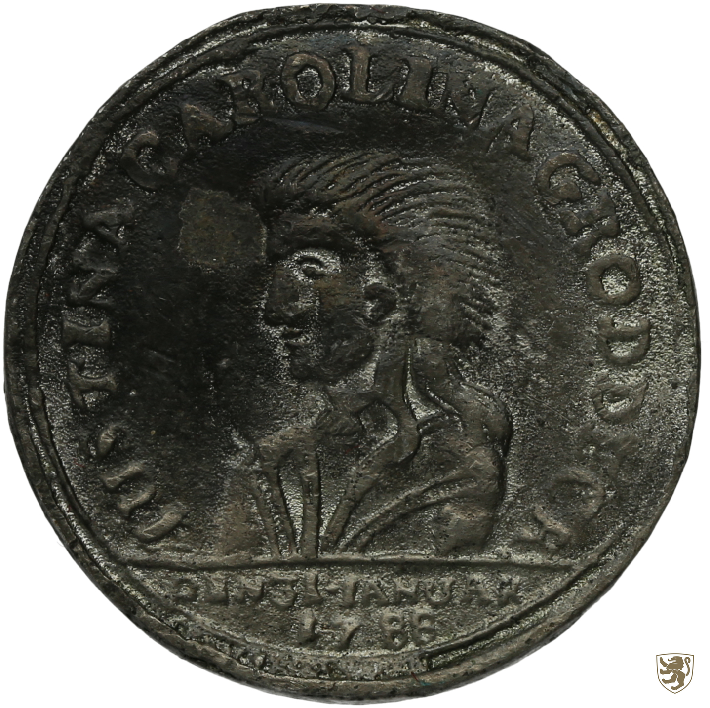 Johan Samuel Doering Medaille 1786 VF | MA-Shops