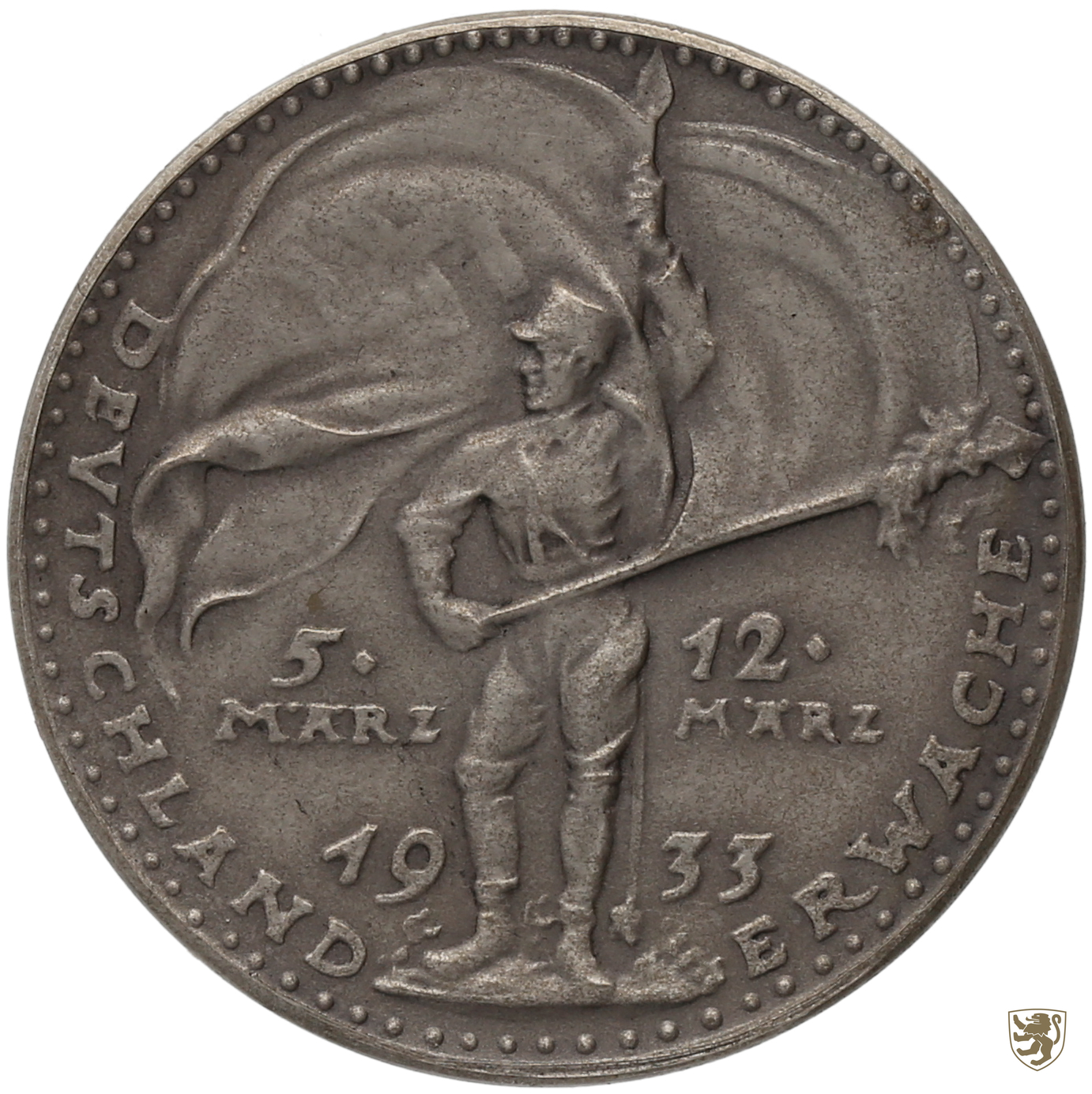 Drittes Reich Medaille 1933 Zur Ernennung Adolph Hitlers zum ...